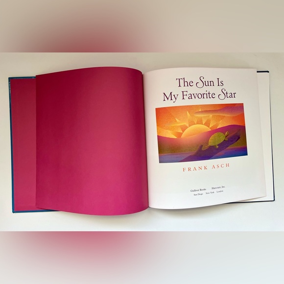 Toys | The Sun Is My Favorite Star Hc By Frank Aschvintage Childrens ...